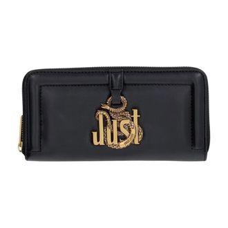 Just Cavalli Gro&szlig;e Kunstleder-Geldb&ouml;rse - - Accessories - Damen - Schwarzk - ONE SIZE