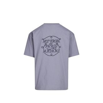 Drôle de Monsieur Le t-shirt Slogan Tresses