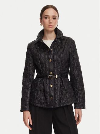 Guess &Uuml;bergangsjacke G6YL07 W3161 Schwarz Regular Fit