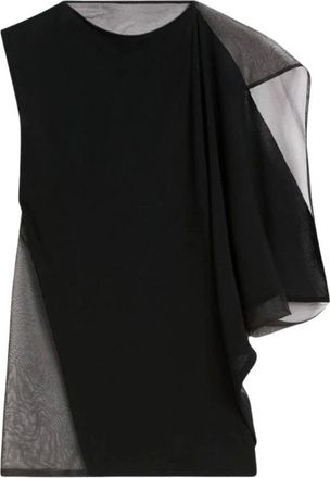 Sportmax Femme, Blouses et Chemises, Noir, Taille: 38 FR Blouse