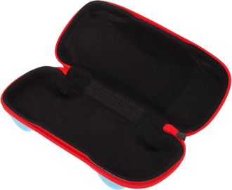 Aboofan Niedriges EVA Brillenetui in Fahrzeugform mit Rei&szlig;verschluss Leichtes Brillenetui f&uuml;r Jungen und M&auml;dchen Kompakter Brillenhalter f&uuml;rs Auto und Reise O