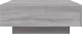 Generic Quadratischer Couchtisch, Couchtisch aus Holzwerkstoff, Moderne, Minimalistische Wohnzimmerm&ouml;bel f&uuml;r Heimdekoration und den T&auml;glichen Gebrauch (80 x 8