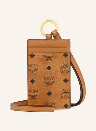 MCM Mcm Kartenetui Aren Vi Lanyard braun