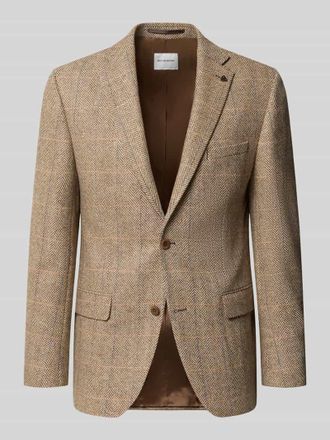 Roy Robson Slim Fit 2-Knopf-Sakko aus Schurwolle