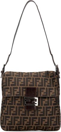 Fendi Hobo Bags - Zucca Canvas Shoulder Bag - Gr. unisize - in Braun - für Damen
