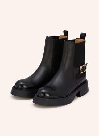 Ferragamo Ferragamo Chelsea-Boots Tia schwarz