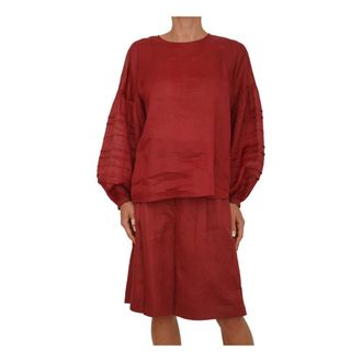 Max Mara Damen, Blusen & Hemden, Rot, XSGr&ouml;&szlig;e