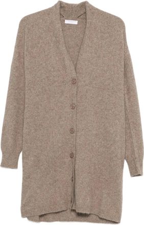Majestic Filatures Cardigan mit Knopfleiste - Nude
