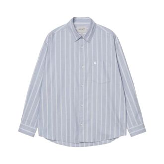 Carhartt Work in Progress Beale Long Sleeve Shirt - - Shirts - Herren - Blau - L