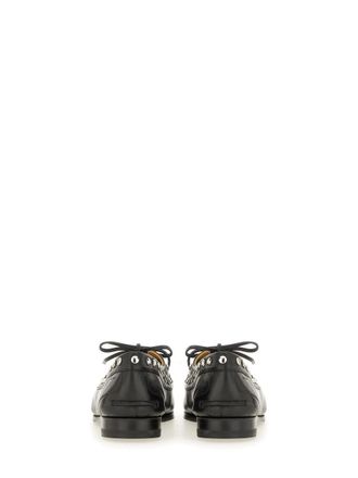 Bally Buffalo Leather Loafer - Black