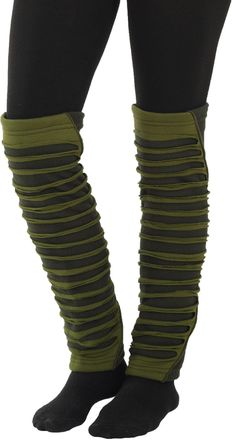 Purewonder Damen Stulpen Beinstulpen Beinw&auml;rmer Modell Nr. 2 Gr&uuml;n