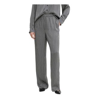 Michael Kors Pantalon large - Femme - Pantalons - Gris - Taille: 42 FR