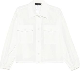 Max Mara Femme, Vestes, Blanc, Taille: 38 FR Wkiorigano Veste Oversize