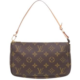 Louis Vuitton Pre-owned Monogram Canvas Pochette - - Pre-owned - Damen - Braun - ONE SIZE