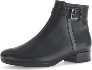 Gabor Bottines Chelsea pour femme, largeur supplémentaire confortable (H), Noir 57., 37.5 EU Weit