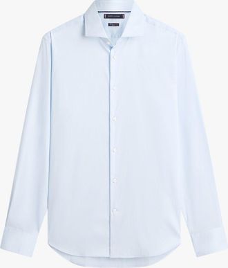 Tommy Hilfiger Chemise droite en coton m&eacute;lang&eacute;