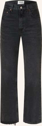 A Gold E Agolde Straight Jeans Valen schwarz