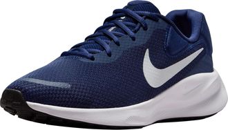 Nike Nike Revolution 7 Stra&szlig;enlaufschuh f&uuml;r Herren, Midnight Navy/Pure Platinum-Black-White, FB2207-400, 46 EU (12 US)