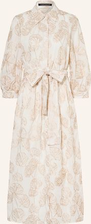 Luisa Cerano Luisa Cerano Hemdblusenkleid Mit 3/4-Arm Und Glitzergarn weiss