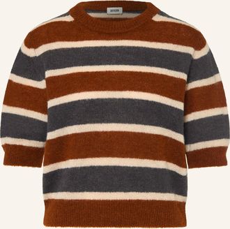 Drykorn Drykorn Strickshirt Sanidy Mit Alpaka braun
