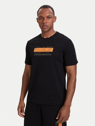 Emporio Armani T-Shirt 7M002415 AF10375 UC001 Schwarz Regular Fit