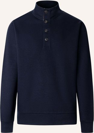 Hackett Sweatshirt Ttvl Twill Jacq Plkt blau
