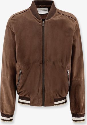 Amaranto Suede Bomber - AMARANTO - gender_Man