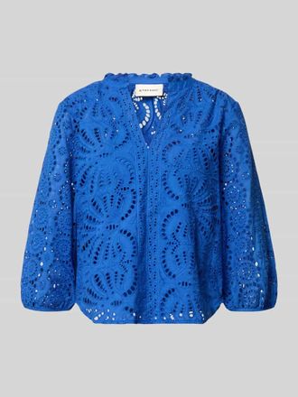 Stefanel Bluse mit Serafino-Kragen Modell SANGALLO
