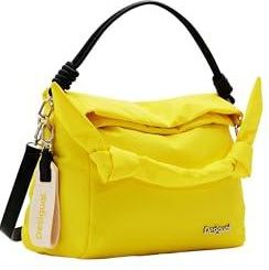 Desigual Loverty 3.0 Hand Bag Yellow