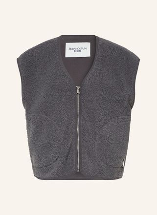 Marc O'Polo Denim Marc Opolo Denim Teddyfell-Weste grau