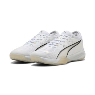Puma Eliminate NITRO SQD 4 Handballschuhe Unisex, Accessoires, Wei&szlig;, 40.5