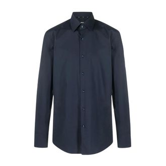 HUGO BOSS Homme, Chemises, Bleu, Taille: XL H-Hank Shirt