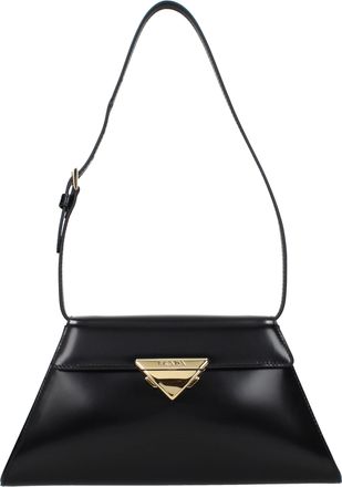 Prada Femmes Sac bandouli&egrave;re en cuir noir