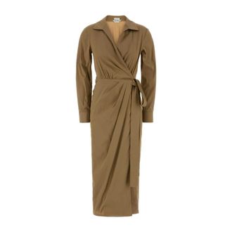 Max Mara Mxmbeta Kleid - - Dresses - Damen - Braun - 2XS