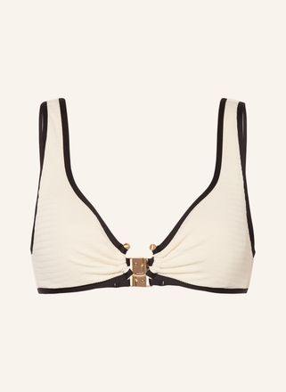 Seafolly Bralette-Bikini-Top Beach Bound weiss