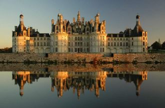 Fabulous Poster Plakat Schloss Chambord Frontansicht Renaissance Frankreich