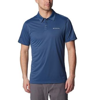 Columbia Polo de randonnée pour homme, bleu foncé Dark Mountain, taille L