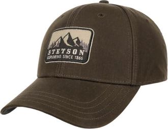 Stetson Casquette Exploring Since 1865 Homme - en Coton de Baseball Snapback, avec Revers, visi&egrave;re Printemps-&eacute;t&eacute; Printemps &Eacute;t&eacute; Automne Hiver - Taille Unique M