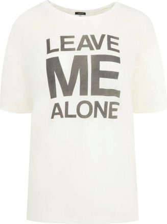 R13 Femme, Tops, Beige, Taille: 38 FR T-shirt élégant en couleur Ecwhi