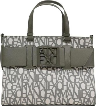 A|X Armani Exchange Femme, Sacs, Vert, Taille: ONE Size Sac &agrave; main avec bandouli&egrave;re