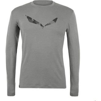 Salewa Herren Shirt PURE LOGO AMR M L/S TEE