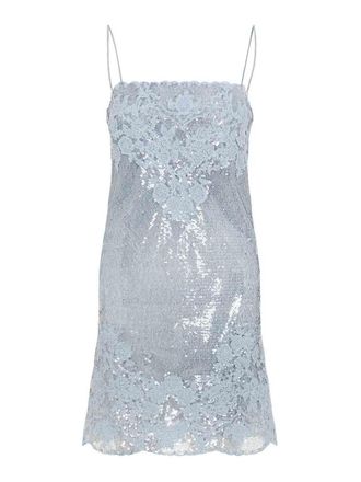 Ermanno Scervino Robe Au Genou - Bleu