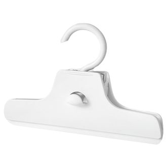 Generic Clipb&uuml;gel f&uuml;r Hosen - Rutschfestes Modell mit Silikonoberfl&auml;che, sicherer Halt ohne Spuren, langlebige Metallstruktur, verstellbare Weitenverstellung 