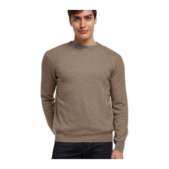 Brooks Brothers Homme, Pulls, Beige, Taille: S Pull col rond en cachemire