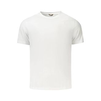 K-Way Wei&szlig;es Baumwoll Herren T-Shirt - - Tops - Herren - Wei&szlig; - XL