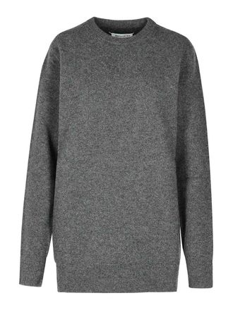 Maison Margiela Pull Col Rond - Gris