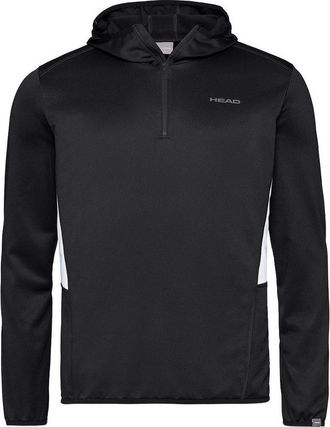 Head Kapuzenpullover Hoodie mit Kapuze Club Technical Half-Zip schwarz Herren