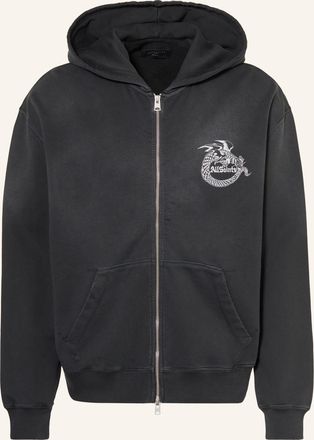 AllSaints Allsaints Sweatjacke Terra schwarz