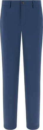 Boggi Milano zip stretch tailored trousers - Blau