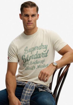Superdry Rundhalsshirt Industry Worker Relaxed Tee